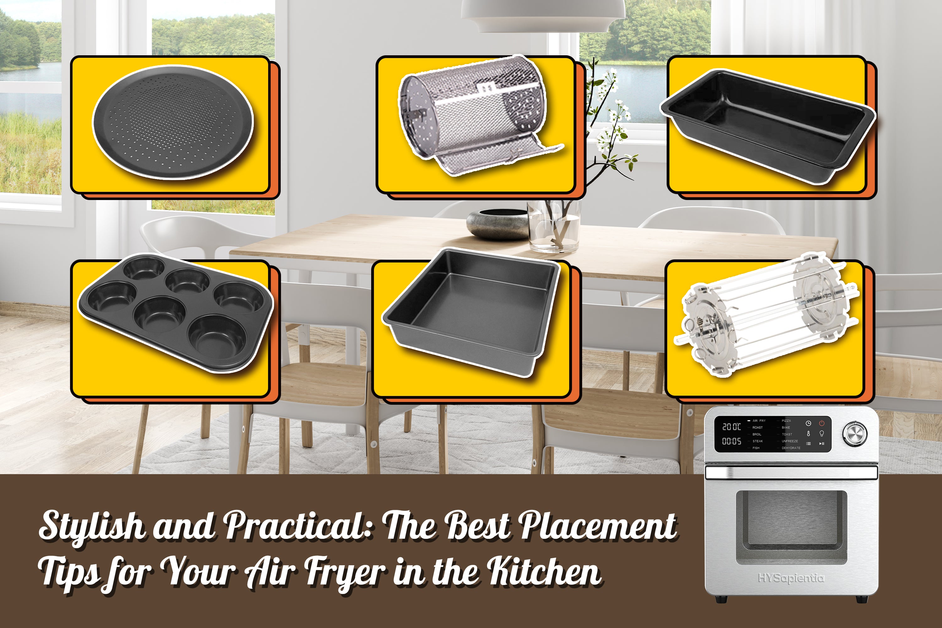 Perfect Placement Tips for Your Air Fryer: HYSapientia's Guide